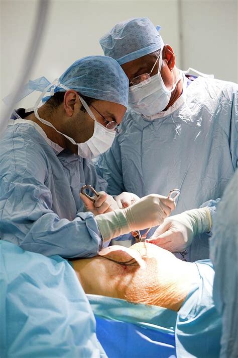 Surgery On An Incisional Hernia Photograph By Mark Thomas Science Photo