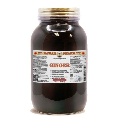 Ginger Liquid Extract Organic Ginger Zingiber Officinale Dried Root