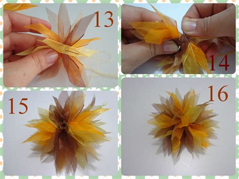Fiorella Flores En Tela Tutorial Flor En Cintas Para Prendedor
