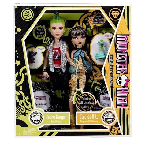 Кукла Monster High Клео де Нил и Дьюс (Базовые) пара Америка - купить с ...