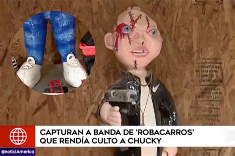 Villa El Salvador Delincuentes “robacarros” Tenían Altar De Muñeco