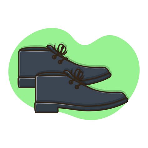 Leather Shoes Icon Vector Design Illustration 20033103 Vector Art At