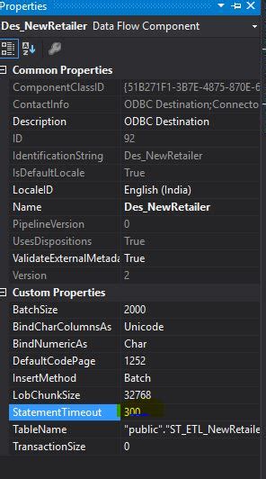 Sql Server Connection Leak Issue With SSIS 2014 Postgres ODBC