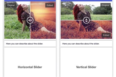 Before After Image Slider Zero Codes Docs