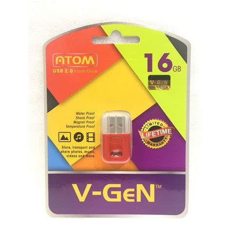 Jual Flashdisk Vgen 16gb Atom Shopee Indonesia