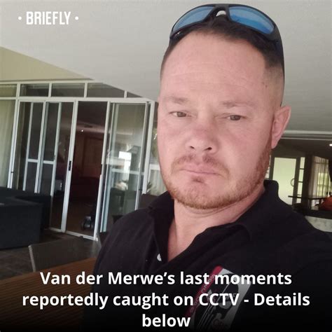 Marius Van Der Merwe Wanted Briefly South African News Facebook