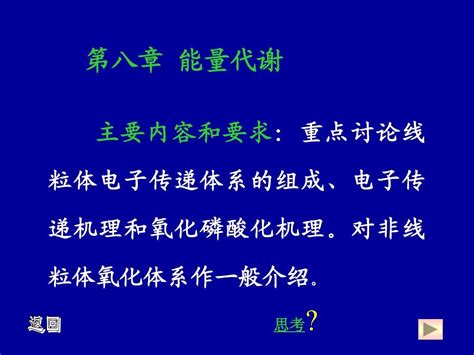 第八章 能量代谢word文档在线阅读与下载无忧文档