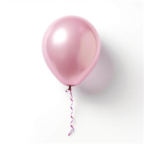 Premium Ai Image A Pink Balloon With A String Attached To It That