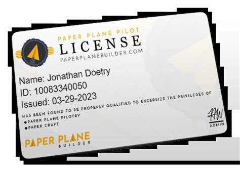 Paper Plane Air Races Paper Plane Builder