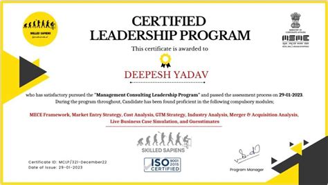 Deepesh Yadav On Linkedin Managementconsulting Leadership