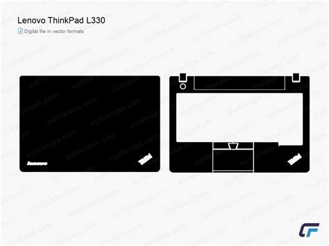 Lenovo ThinkPad L330 2013 Cut File Template CutFileLabs