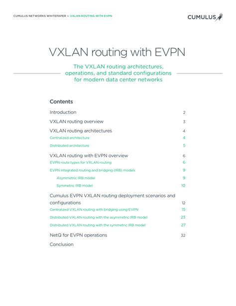 Vxlan Routing With Evpn