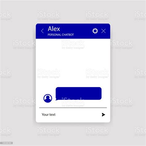 Chatbot App Mobile Helper Dialoge Windows Flat Design Concept Social