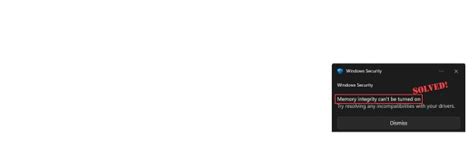 Fix Memory Integrity Can T Be Turned On Driver Easy
