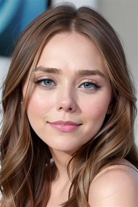 Dopamine Girl An Ultra Realistic Photograph Ofelizabeth Olsen