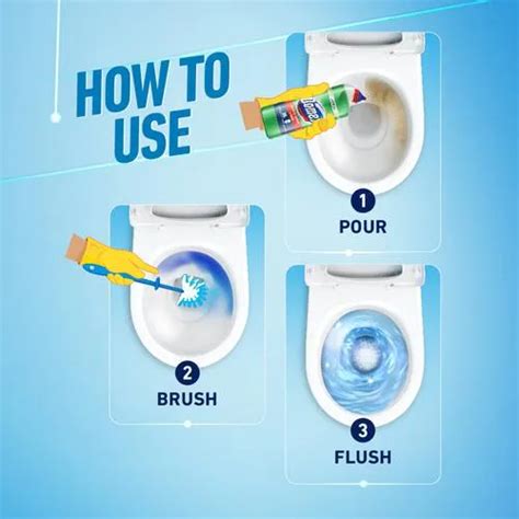 Domex Fresh Guard Disinfectant Toilet Cleaner Liquid Lime Fresh 500 Ml