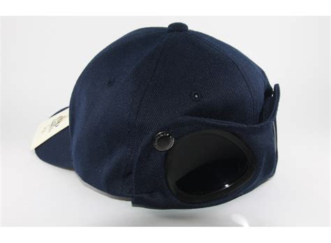 Кепка с очками CP Company Goggle Cap синяя - DigitalG Интернет магазин ...