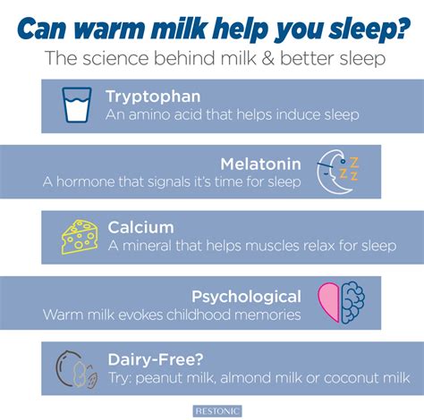 Should You Drink Milk Before Bed Restonic