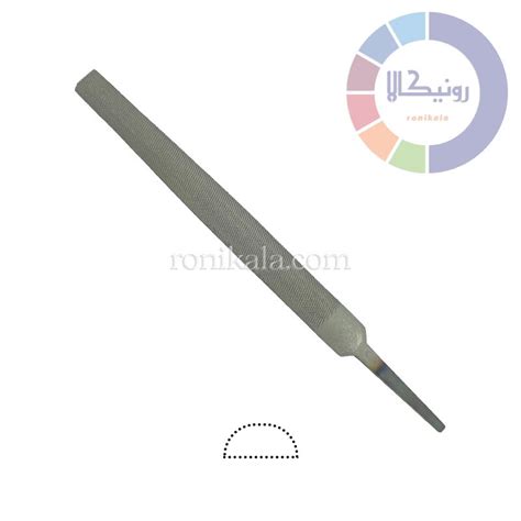 مشخصات، قیمت و خرید سوهان 15 سانت نیم گرد Keraft عاج متوسط رونیکالا