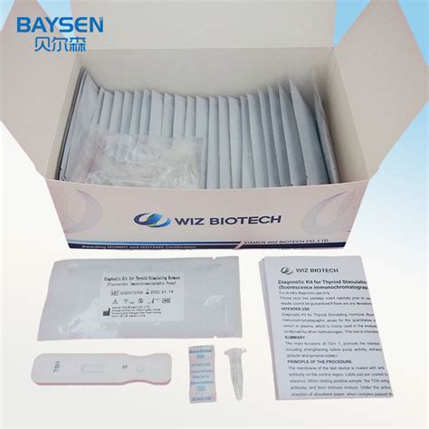 Tsh Rapid Test Kit Thyroid Stimulating Hormone Quantitative Kit Factory And Manufacturers Baysen