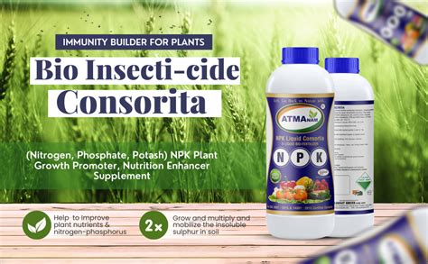 Atmanam Bio Fertilizer Consortia Nitrogen Phosphate Potash Npk