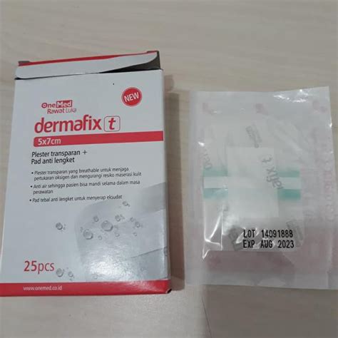 Jual Plester Operasi Kecil 5cm X7cm Transparan Dermafix 5cm X7cm