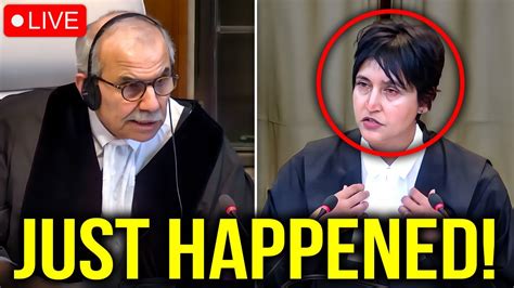 South Africa S Lawyer Breaks Down In Tears At Icj Hearing Youtube
