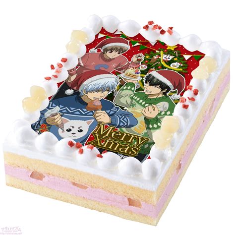 「銀魂」初のクリスマスキャラデコプリントケーキ2種登場！スーツでキめる銀時／パーティを楽しむ銀時・土方・沖田 アキバイズム
