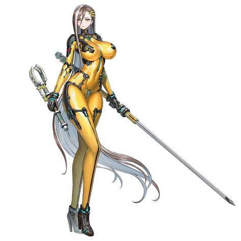 Taesi Deconstructor Azaz Last Origin Silver Hair Game Cg Highres