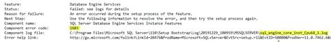 SQL SERVER Patch Failure Disk Full There Is Not Enough Disk Space On The Volume SQL