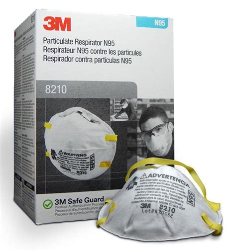 3m 8210v N95 Particulate Respirator With Valve Box Industrial