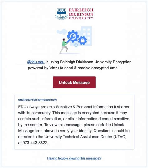 Fdu Virtru Email Encryption Tutorial Fairleigh Dickinson University It