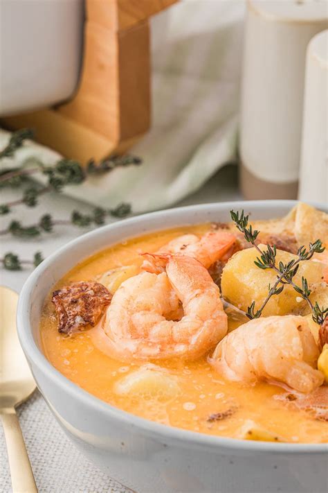 Fantastic Shrimp Corn Chowder Recipe With Bacon Tidymom®
