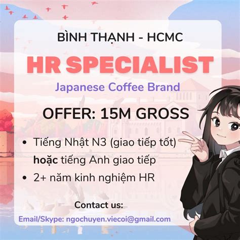 ngọc huyền on linkedin 📣[bÌnh thẠnh hcmc] hr specialist japanese