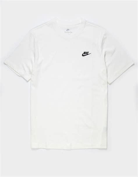 Nike Sportswear Club Mens Tee Cream Tillys In 2024 White Nike T