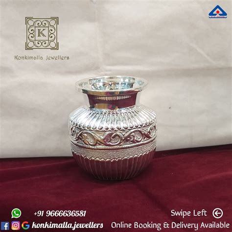 Silver Chembu Vase