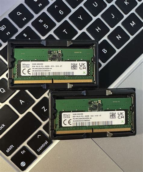 Оперативна Память для Ноутбуків Sk Hynix 16gb 2x8 Ddr5 5600 Sodimm 1 100 грн Запчастини