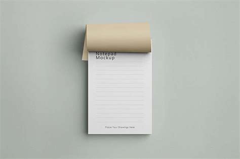 Download Realistic Notepad Mockup Vol2
