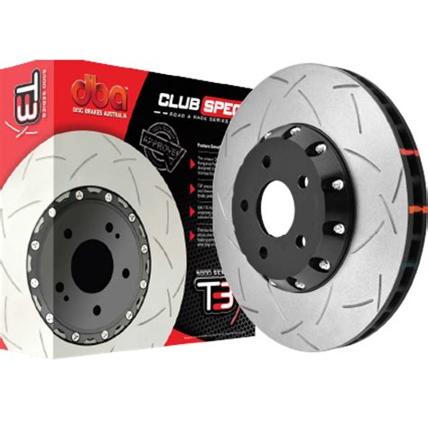 Dba 2015 23 5000 Series T3 Front Slotted Rotors Pair