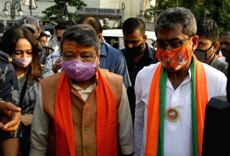 Kolkata National General Secretary Kailash Vijayvargiya Along With