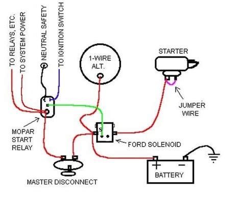 Trunk Mount Battery Kill Switch Diagram For A Bodies Only Mopar Forum