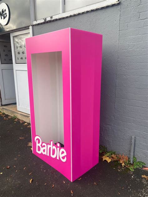 6ft High Life Size Barbie Box Prop Events Signage Selfie Signs Etsy