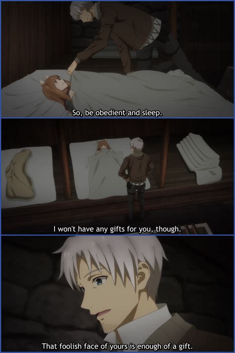 Holo Isnt Always Sassy 😉 Source Listanime