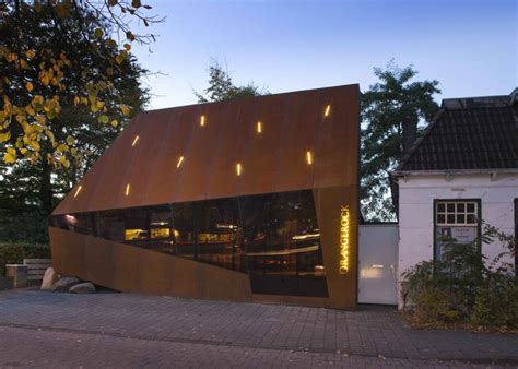 Corten Steel Office Facade By Möhn Bouman Architecture Dezeen