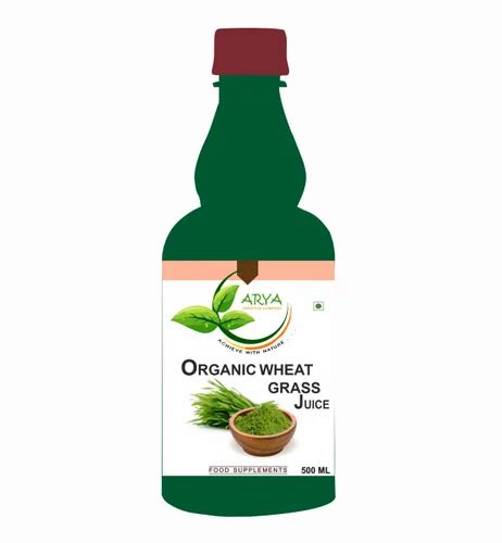 Arya Organic Wheat Grass Juice 500 Ml Bottled Packaging At Rs 80