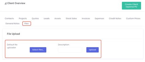 adding files to clients in workguru workguru support portal