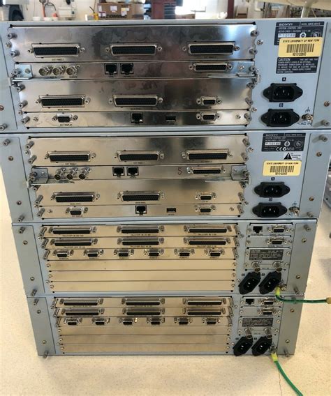 Sony Mvs 8000 Hd Multi Format Switcher With Control Panel And Menu