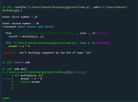 Python Python Pdb