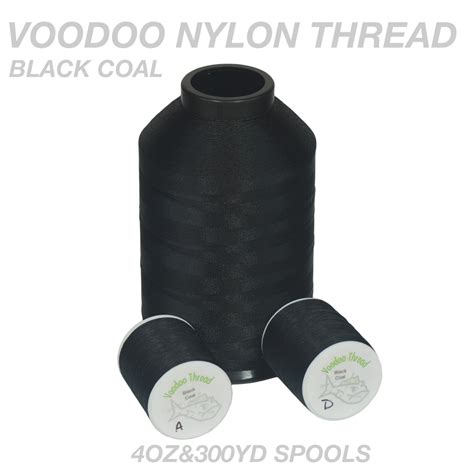 Nylon Voodoo Black Coal Thread