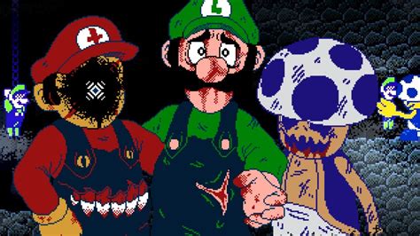 Scary Marioexe Game Were Luigi Will Suffer Crucis Mortem Youtube